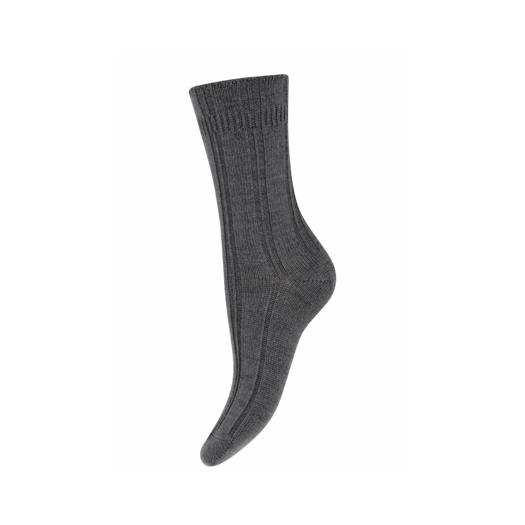 MP Denmark – Be Socks, dark grey melange - Merci-Give