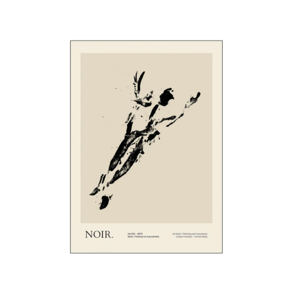 Poster & Frame - Noir Poster - Merci-Give