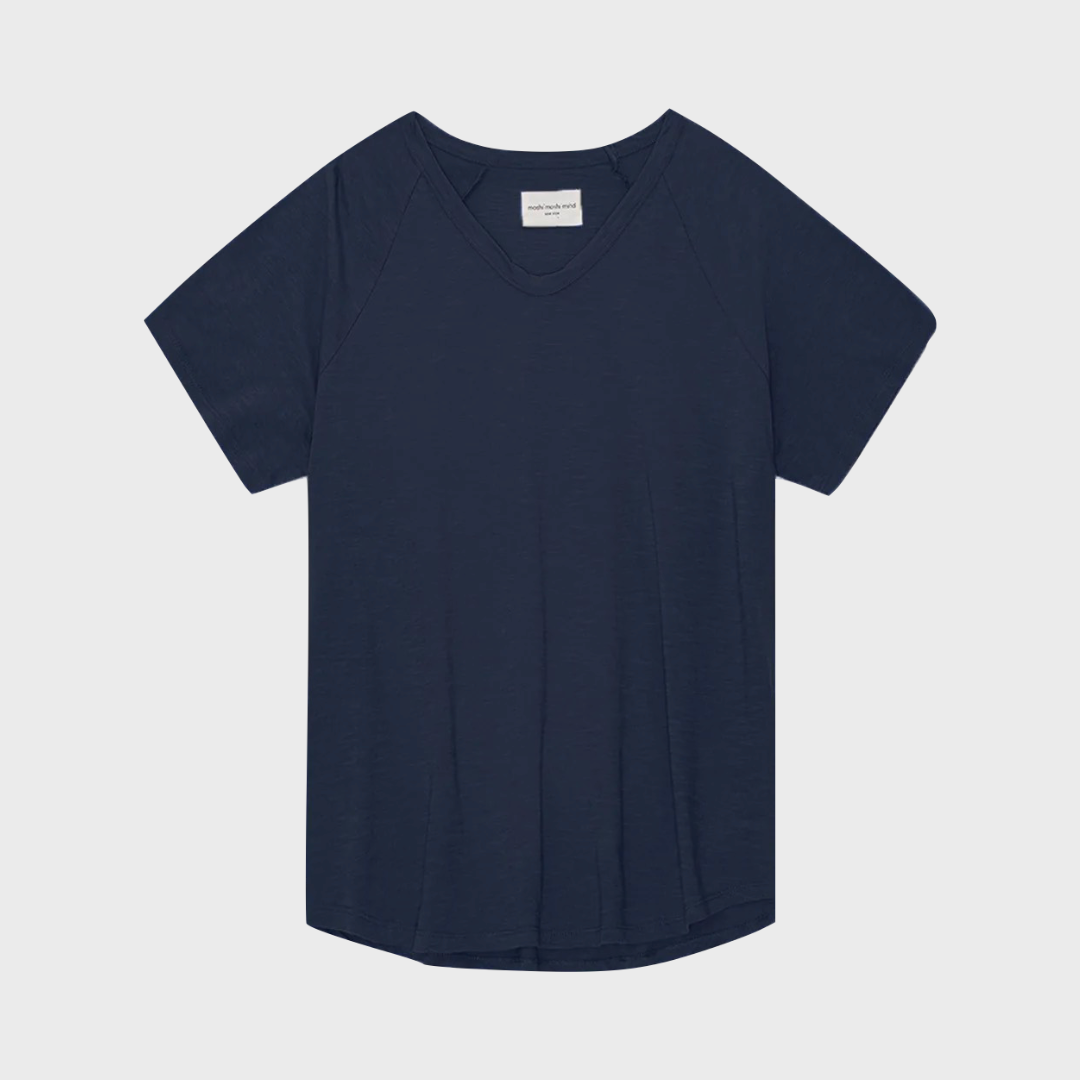Moshi Moshi Mind – Favourite Tee, Dark Navy - Merci-Give
