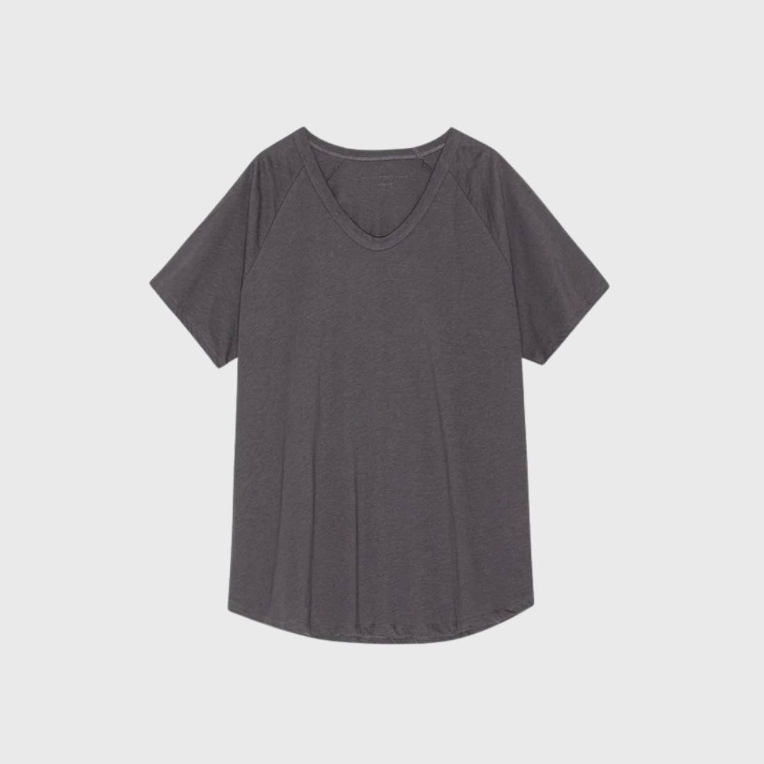 Moshi Moshi Mind – Favourite Tee – Dark Grey - Merci-Give
